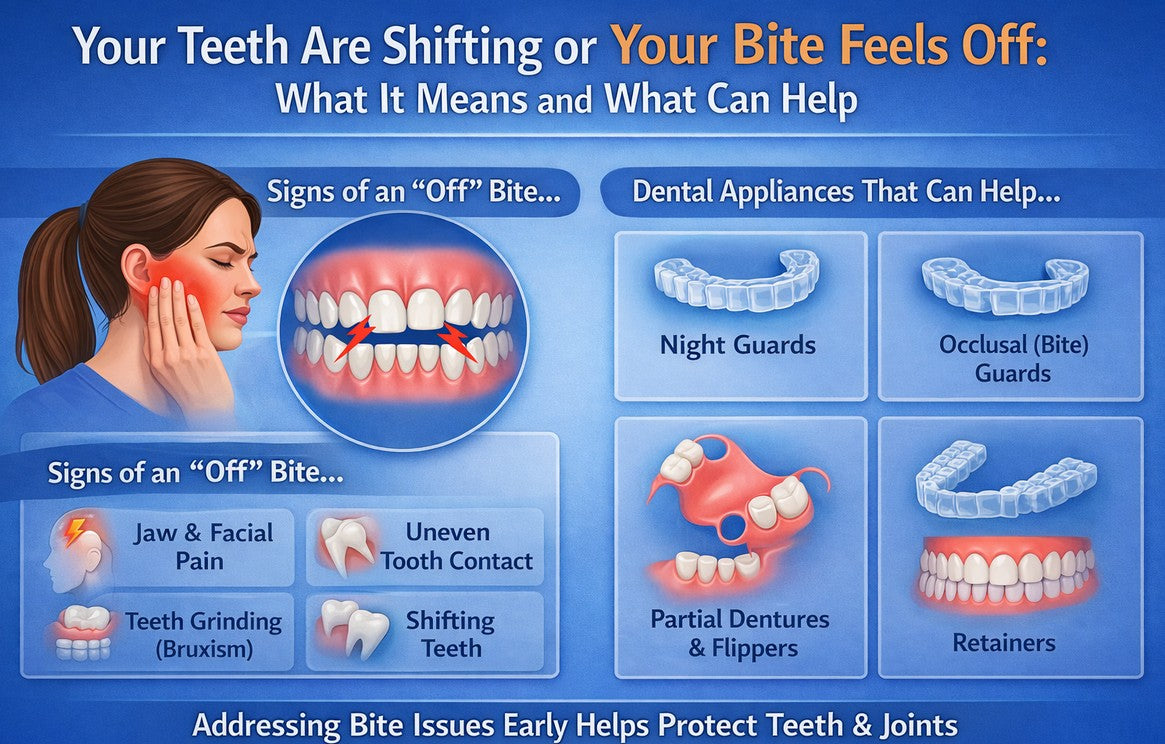 Your Teeth Are Shifting or Your Bite Feels Off: What It Means and What ...